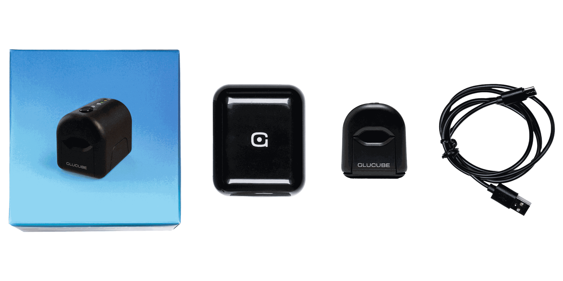 El primer glucómetro sin pinchazos | GLUCUBE